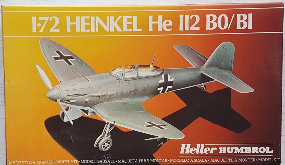 Neuwertiger Kit der Heinkel He-112 B0/B1 in 1/72 | Kaufen auf Ricardo