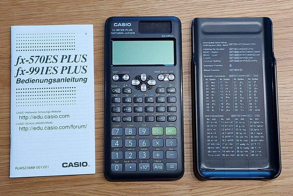 Taschenrechner Casio fx-991 ES PLUS 2nd Edition | Kaufen auf Ricardo