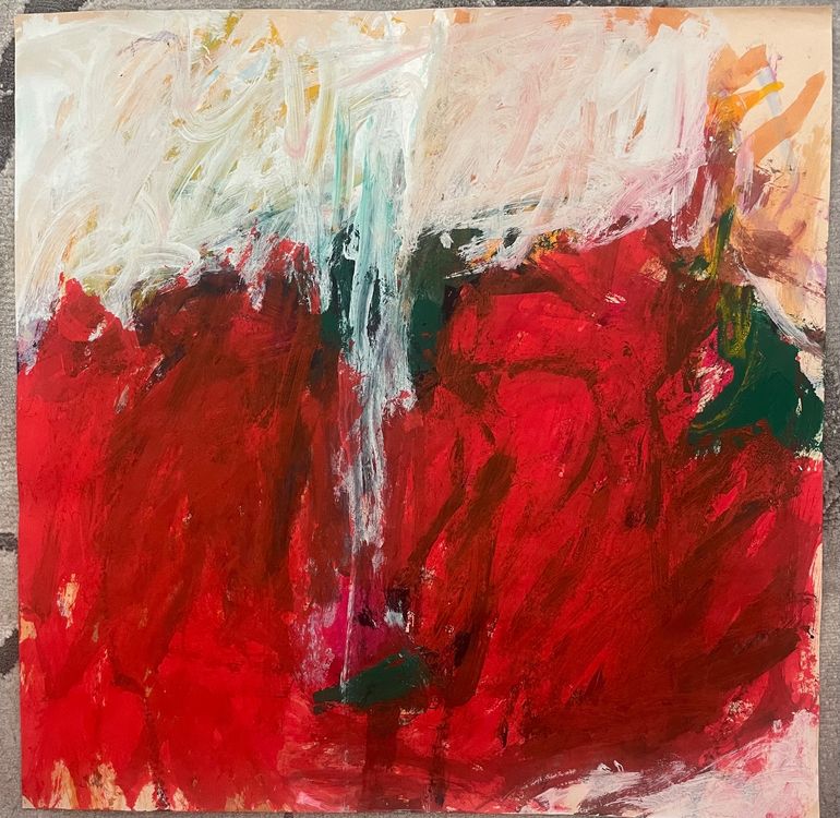 Grosse Abstrakte Mischtechnik aus Galleri Nachlass | Kaufen auf Ricardo