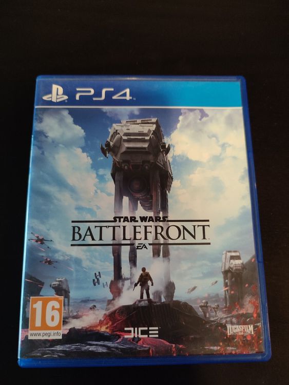 Star Wars Battlefront PS4 Game Disc + Case (Gebraucht) in Martigny für ...