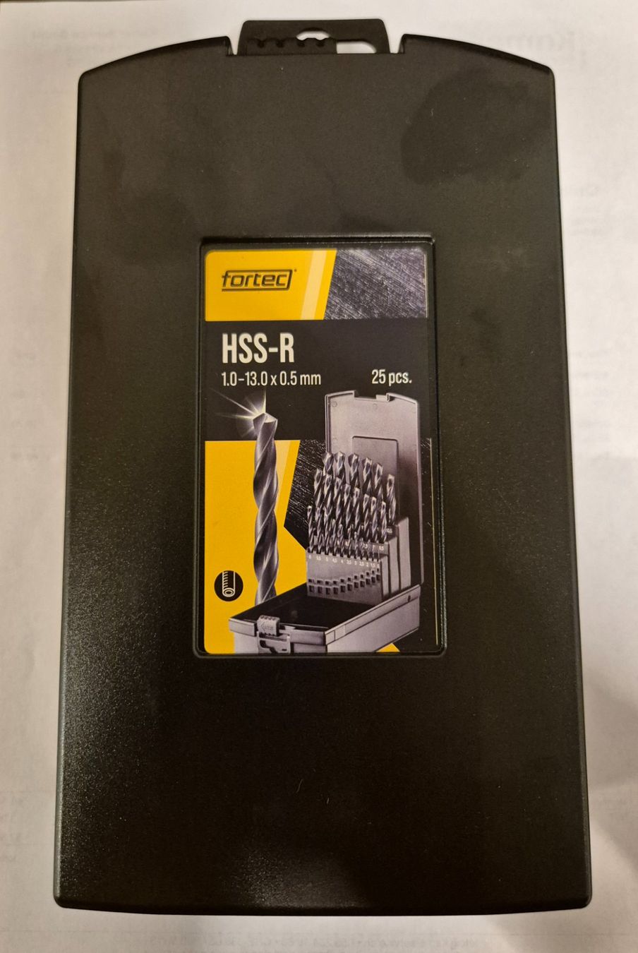 Fortec HSS-R 1-13mm Bohrer top Qualität in Kunstoffbox (Neu und ...