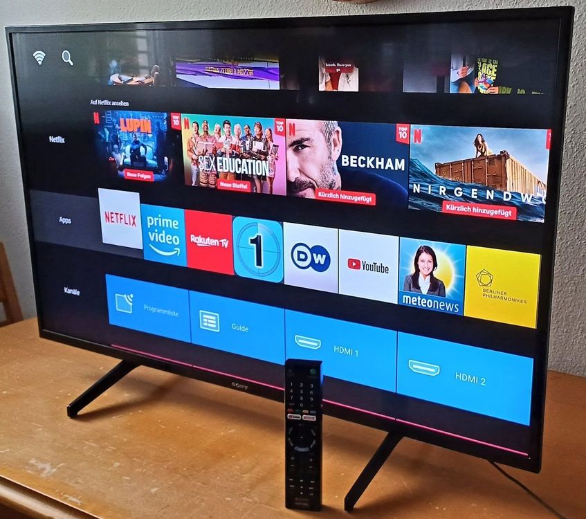 SONY Bravia 43” SMART TV 4K UHD/HDR LED KD43X7055BAEP TOP! | Kaufen auf Ricardo