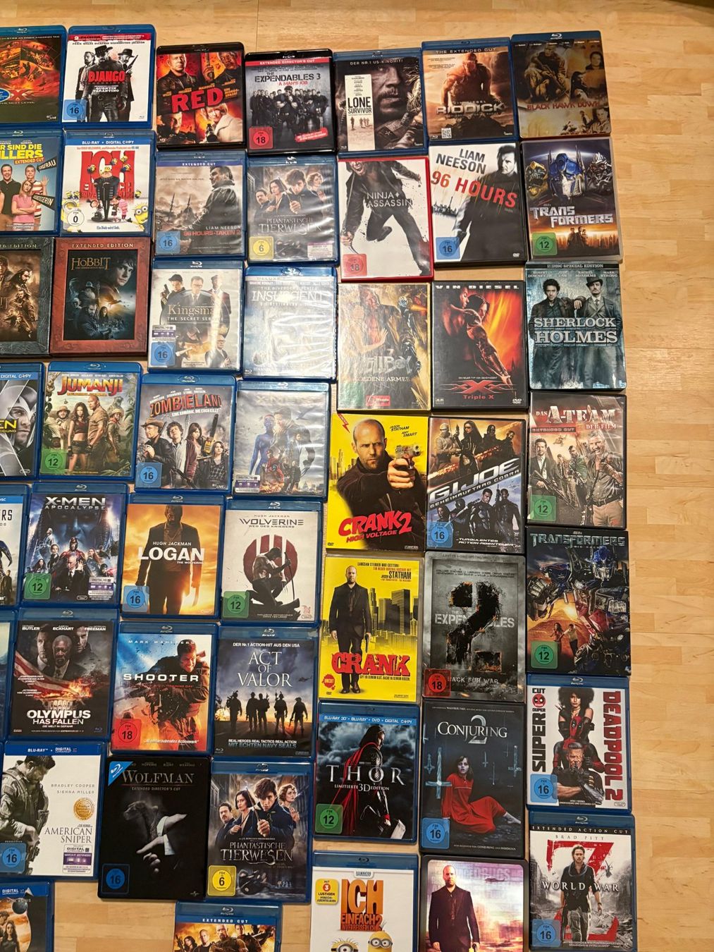 Blu-Ray Sammlung - Hobbit, Marvel, X-Men uvm. (Gebraucht) in Vilters ...