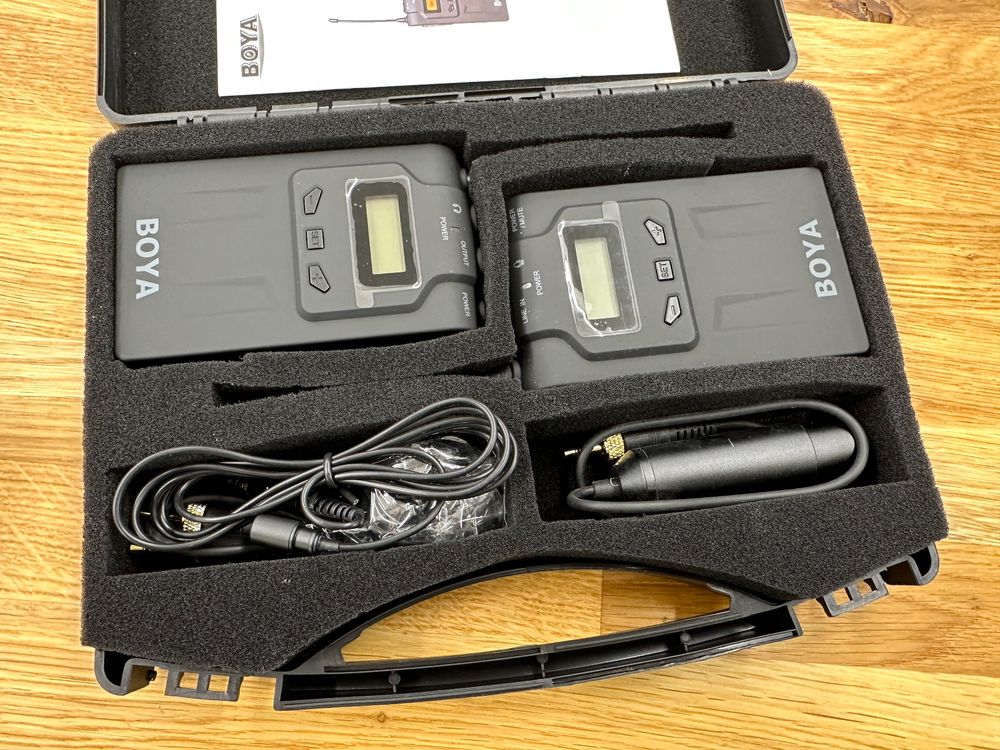 Boya BY-WM6 Funkstrecke für die mobile und kabellose Tonauf (Neu und ...