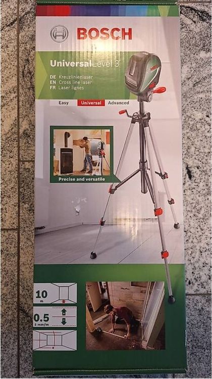 Bosch UniversalLevel 3 neu ungeöffnet OVP (Neu und originalverpackt) in ...