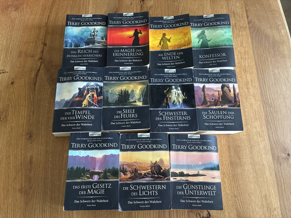 Terry Goodkind "Schwert der Wahrheit" Buch 1-11📚 (Gebraucht) in ...