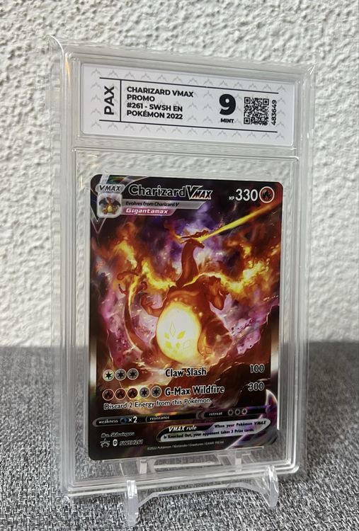 Charizard (Glurak) VMAX Pokemon Promo - PAX 9 (Nicht PSA) (Gebraucht ...