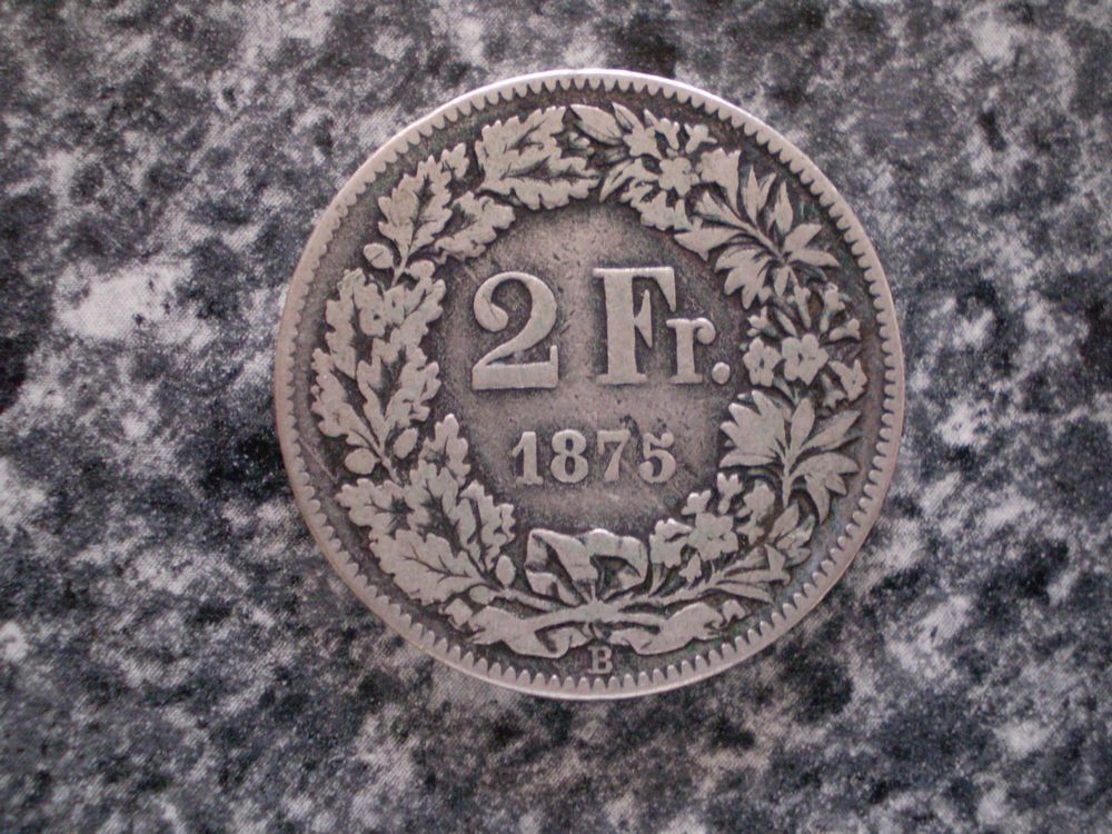 2 Fr.1875 !!! Rar !!! ab 1.- !!! (Gebraucht) in Dierikon für CHF 15 – mit Lieferung auf Ricardo ...
