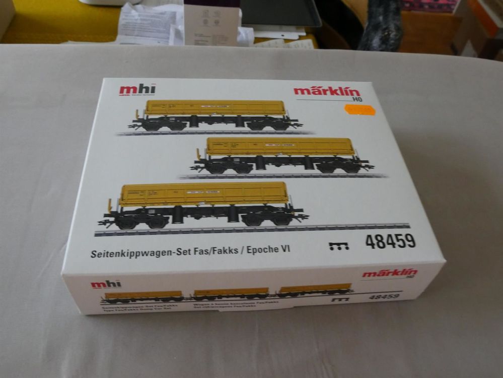 Märklin mhi 48459 Seitenkippwagen-Set | Kaufen auf Ricardo