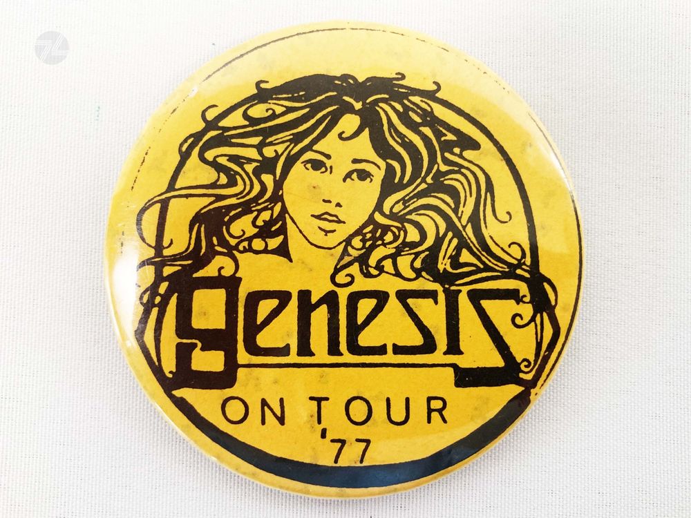 Genesis On Tour '77 Anstecker Button Pin Original Vintage (Gebraucht ...