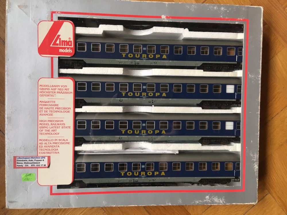 Lima - Set mit 4 Touropa-Liegewagen (Neu (gemäss Beschreibung)) in ...