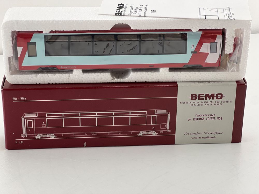 BEMOH0m 3289 124 - Panoramawagen - 2. Kl. - RhB - Ep. VI | Kaufen auf Ricardo