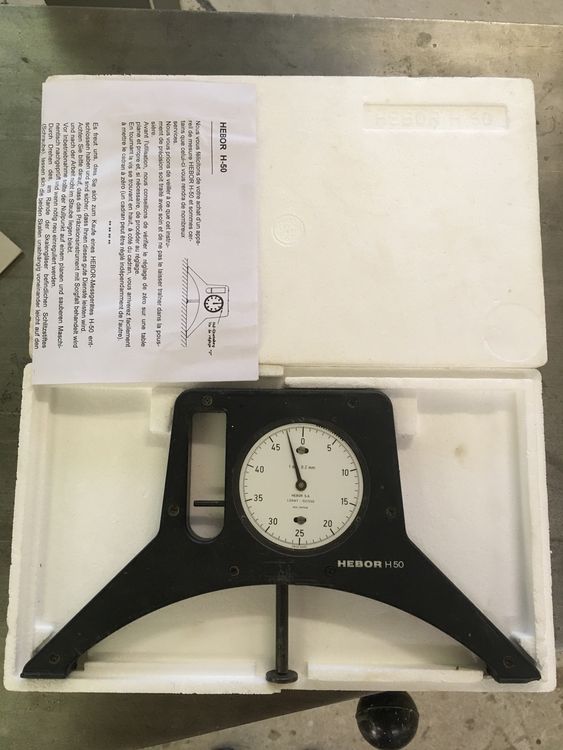Hebor Messuhr H 50 Präzisionswerkzeug (Gebraucht) in für CHF 120 – nur ...