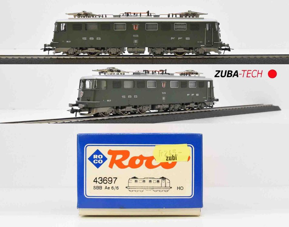 Roco 43697 E-Lok Ae 6/6 Rorschach SBB H0 Analog GS mit OVP (Gebraucht) in St. Gallen für CHF 90 ...