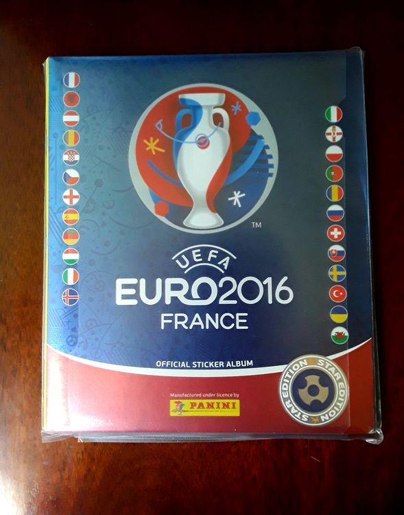Panini Album Euro EM 2016 Frankreich, Star Edition, komplett (Neu ...