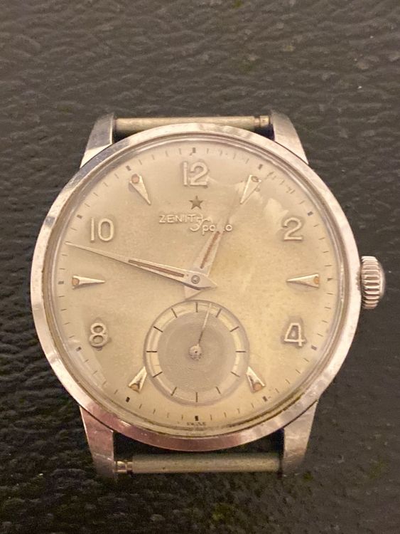 Zenith Sporto 34 mm Handaufzug (Gebraucht) in Pfeffingen für CHF 164 – mit Lieferung auf Ricardo ...