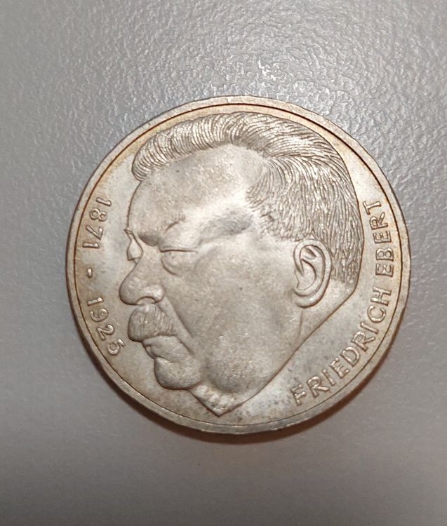 5 Deutsche Mark - BRD - 1975 Friedrich Ebert (Gebraucht) in Adliswil ...