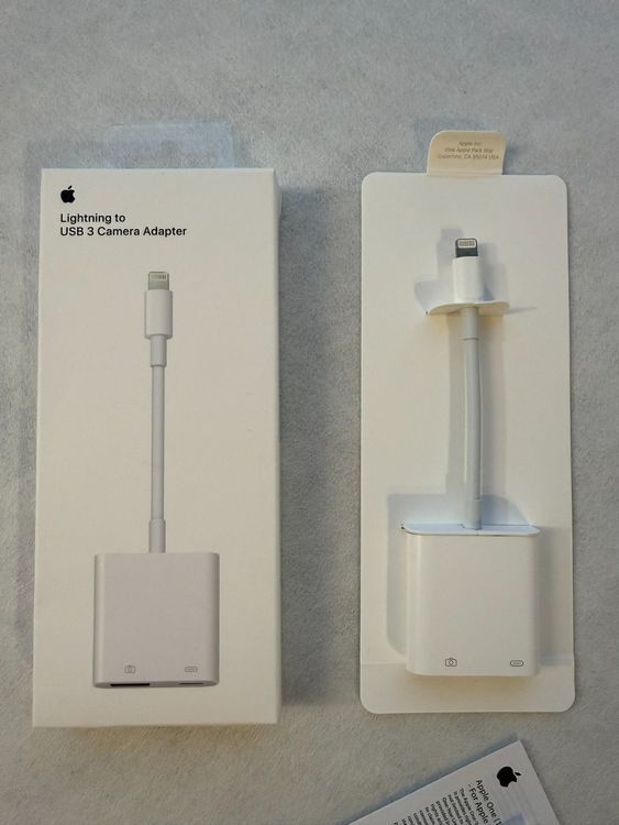 Apple Lightning auf USB 3 Kamera-Adapter für High-End Audio (Neu ...
