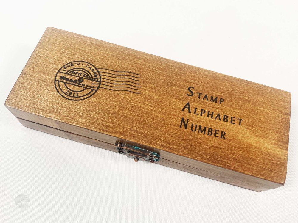 Stempel ABC 0-9 H 6mm Alphabet Ziffern Satzzeichen Set (Gebraucht) in ...