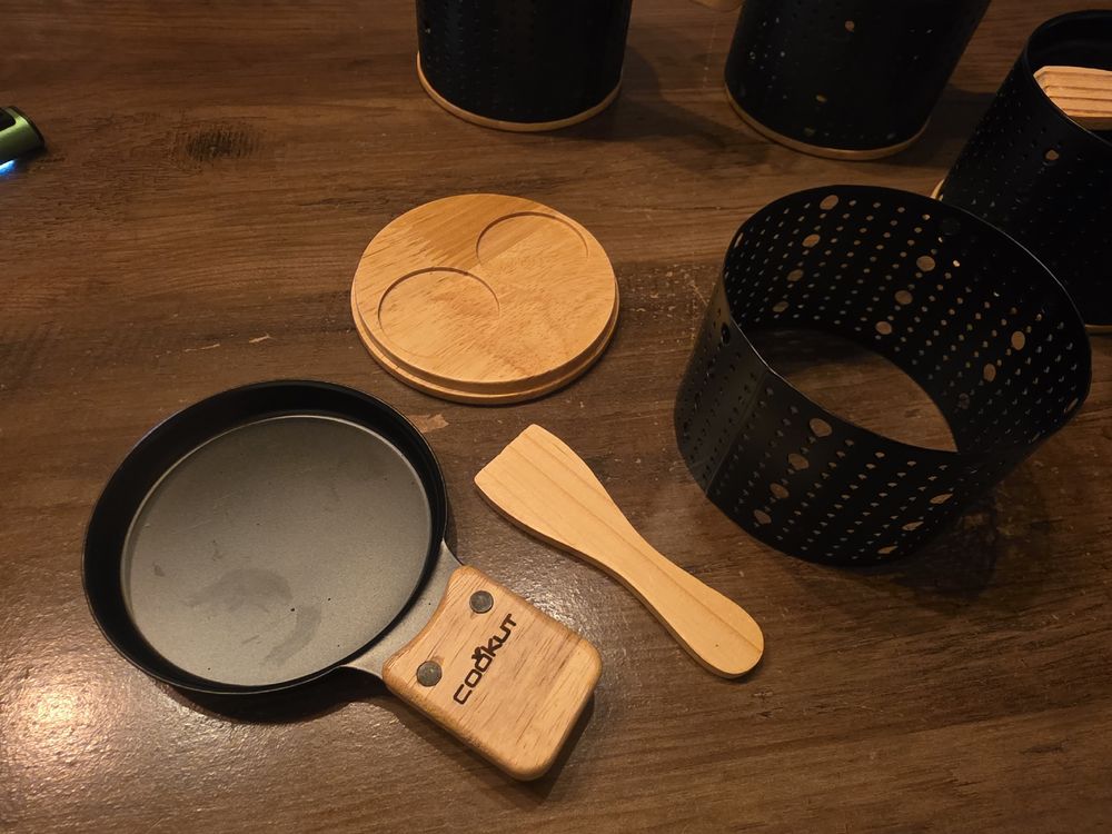 Cookut Raclette Set, 4er Set, neuwertig, Winterzeit! (Gebraucht) in ...