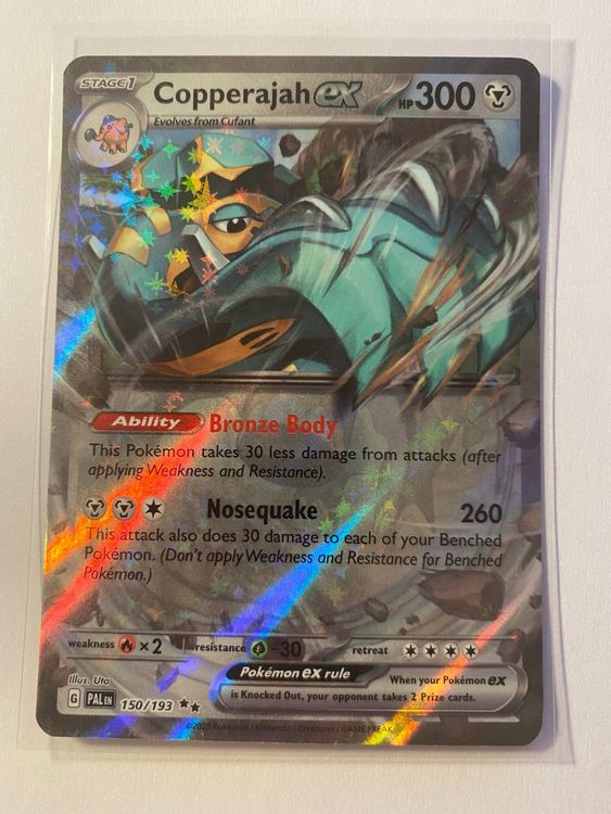 Pokemon Copperajah EX 150/193 Paldea Evolved EN | Kaufen auf Ricardo