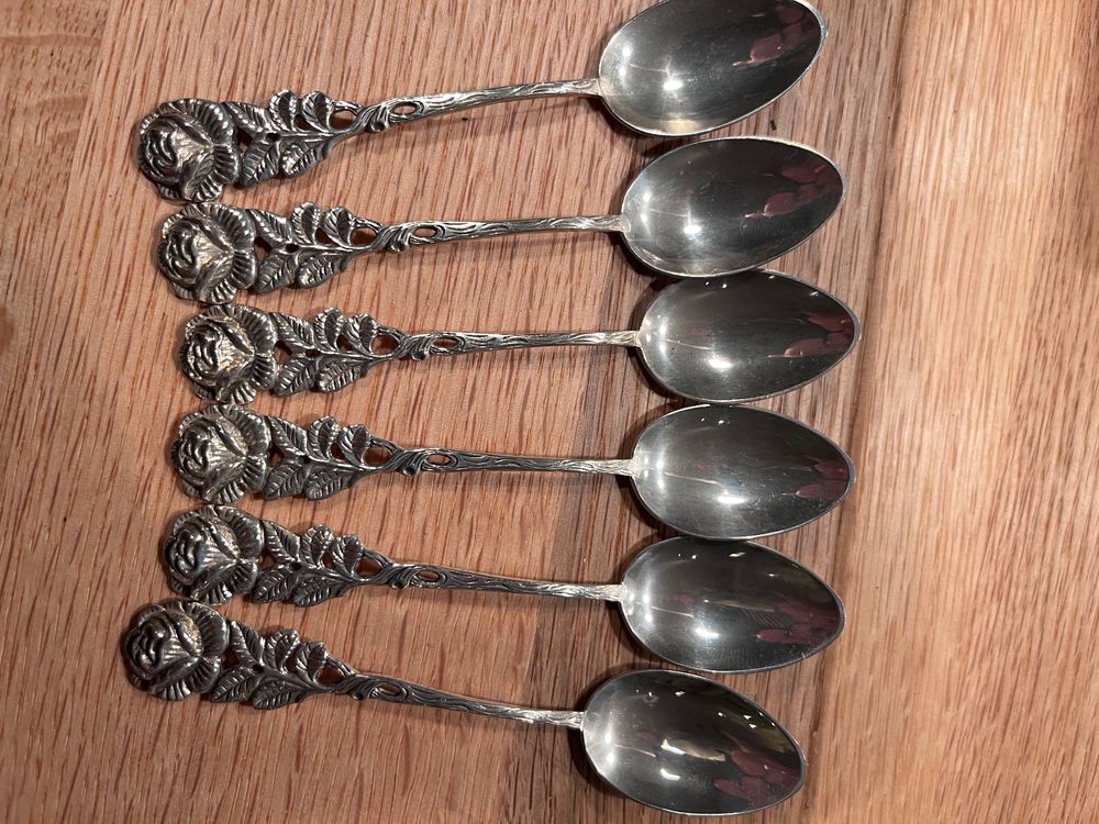 Antikes Silberbesteck "ANTIKO 800" (7-teilig) (Gebraucht) in Niederglatt ZH für CHF 50 – mit ...