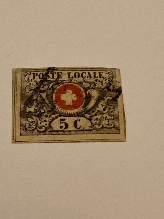 Posthorn mit Wappen Zst.Nr.10 mit Befund | Kaufen auf Ricardo