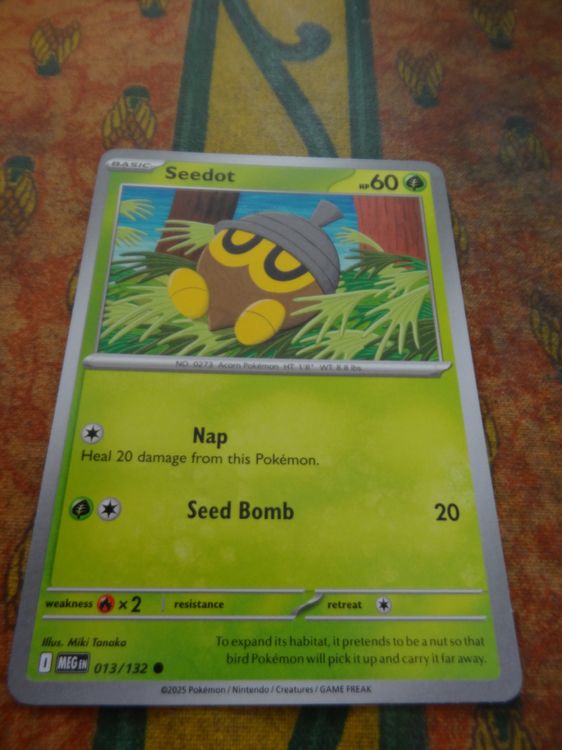 POKEMON Seedot I MEG EN 013/132 HP60 2025 (D'occasion) à Romanel-sur ...