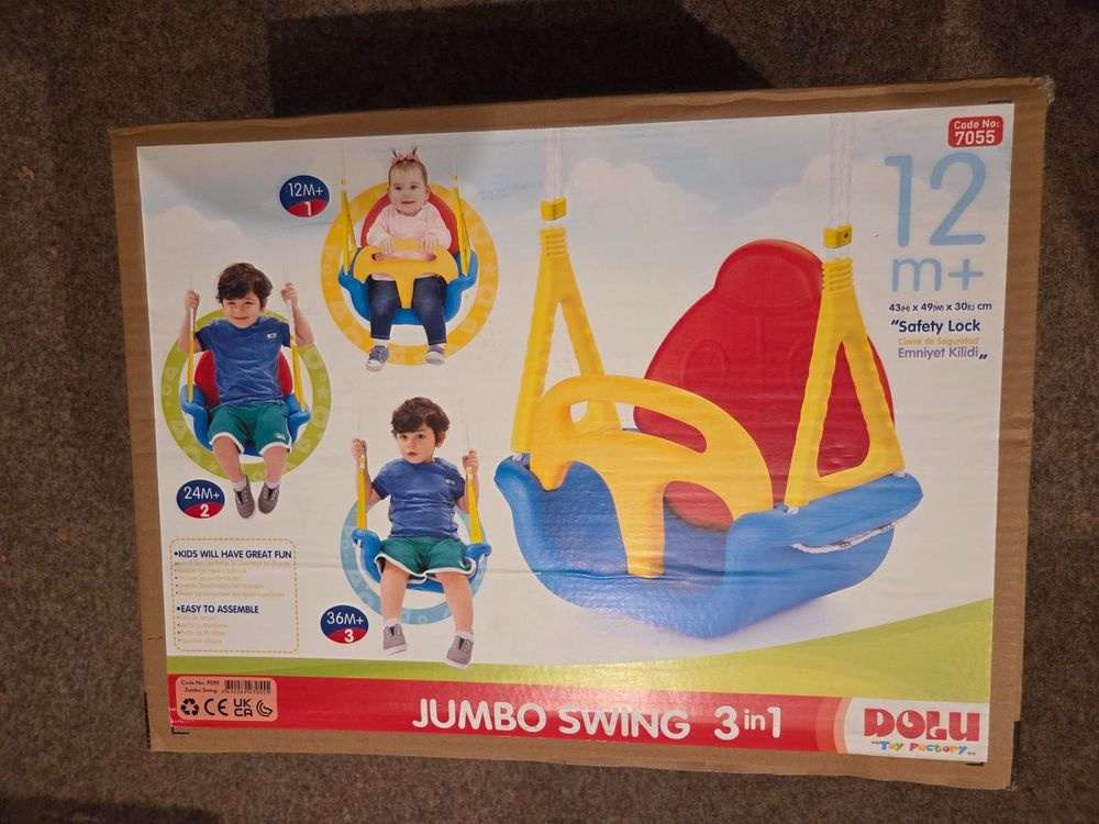 Neue Jumbo Schaukel 3 in 1, Outdoor Spielezueg (Neu und ...
