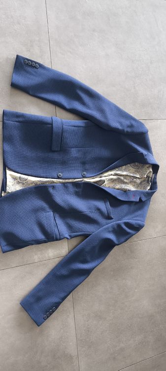 Men's Blue Blazer, Size 52R, Slim Fit (Gebraucht) in Boniswil für CHF ...
