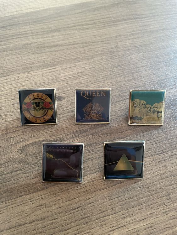 Queen Guns n Roses Deep Purple Pin‘s (Gebraucht) in Wohlen AG für CHF ...