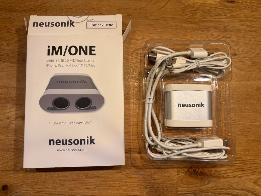 Midi Interface - Neusonik iM/ONE für Ipad/Iphone und PC (Gebraucht) in ...