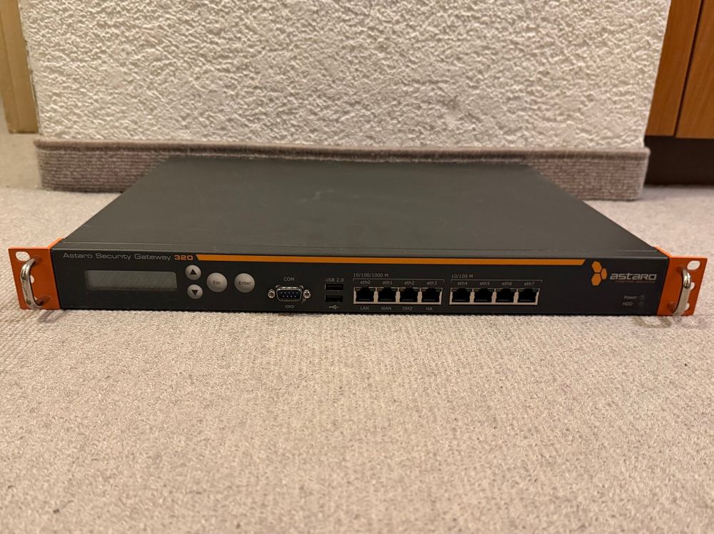 Astaro SG320 Firewall mit Smoothwall Express 3.1 SP6/U12 (Gebraucht) in ...