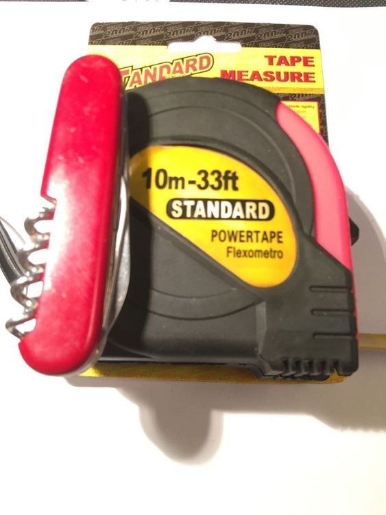 Rollmeter 10 meter cm und Zoll 3 farben | Kaufen auf Ricardo