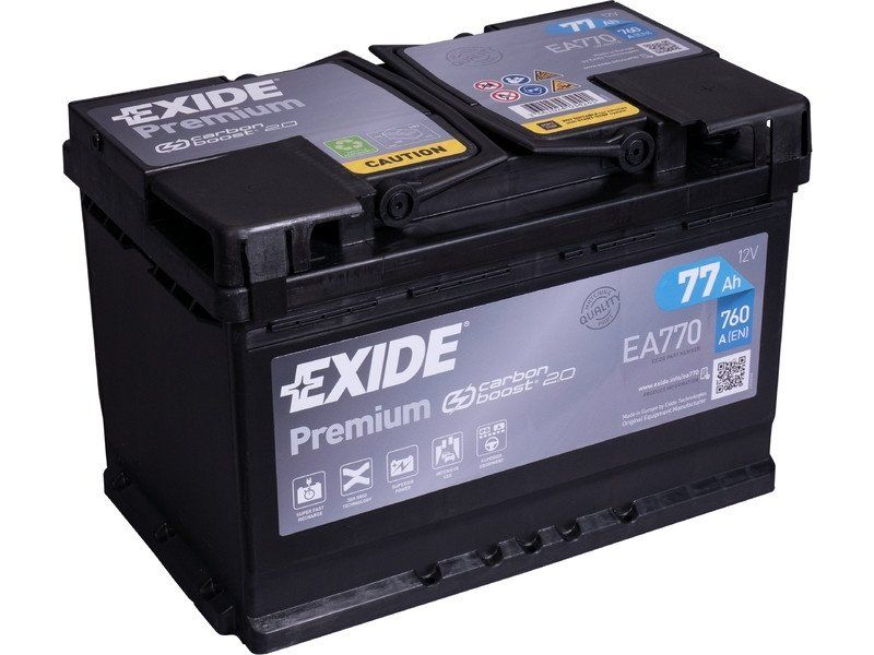 Exide Premium EA770 (77AH / 760A) (Neu und originalverpackt) in ...