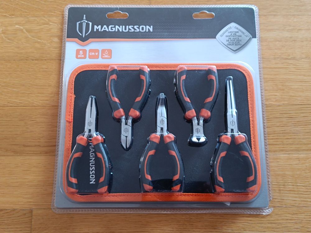 Magnusson Mini Zangen Set, 5-teilig, (Neu und originalverpackt) in ...
