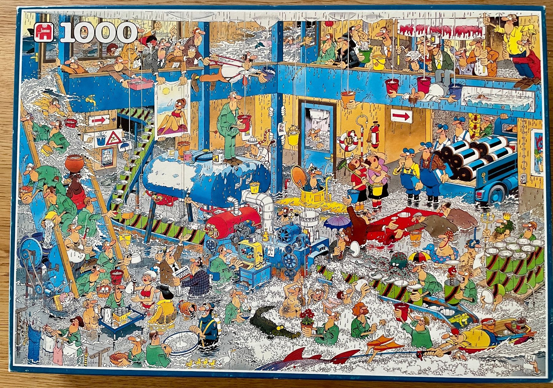 Puzzle JAN van HAASTEREN - Land Unter! (Das grosse Leck) (Gebraucht) in ...
