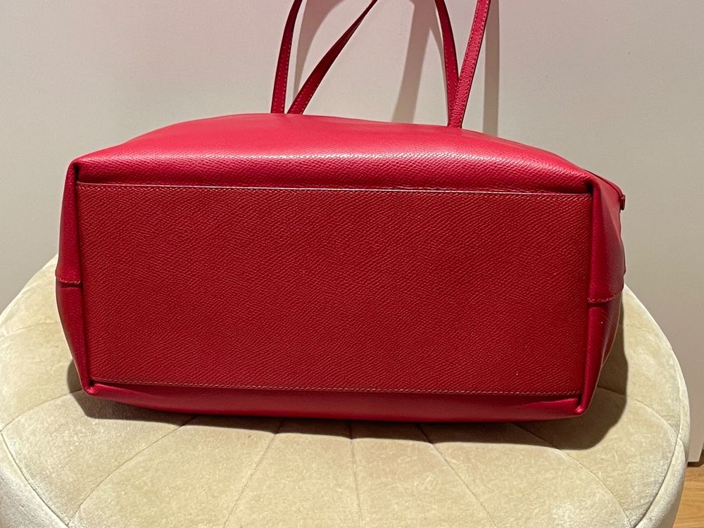 COACH SHOPPER TASCHE MEGA LEDER ROT SCHÖN | Kaufen auf Ricardo
