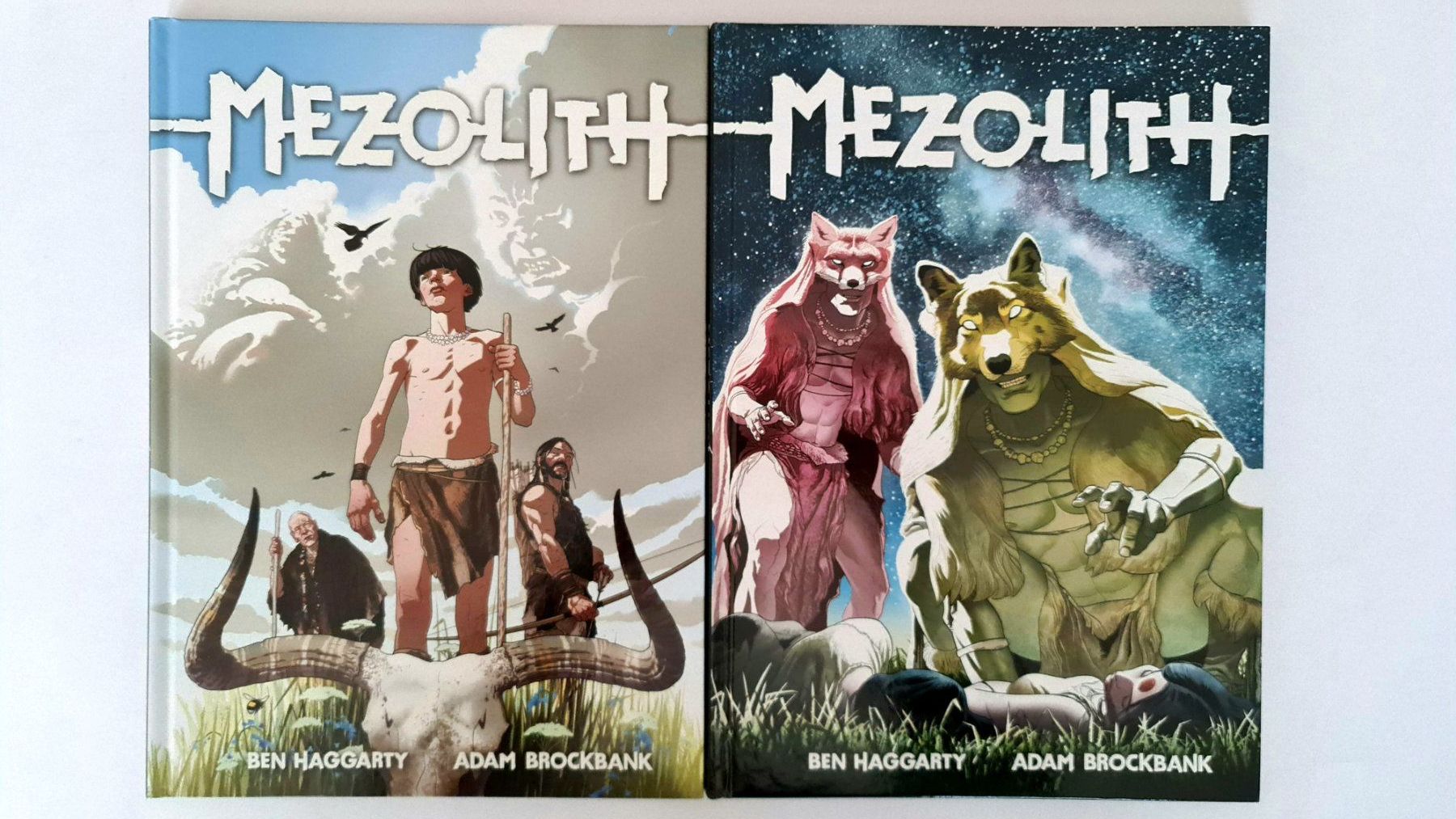 Mezolith Comic Bücher 1+2 Ben Haggarty & Adam Brockbank, (Neu (gemäss ...