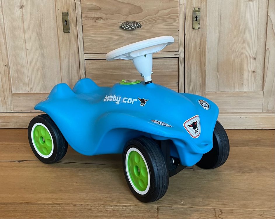 BIG Bobby Car (hellblau/grün) (Gebraucht) in Elgg für CHF 10 – mit Lieferung auf Ricardo kaufen