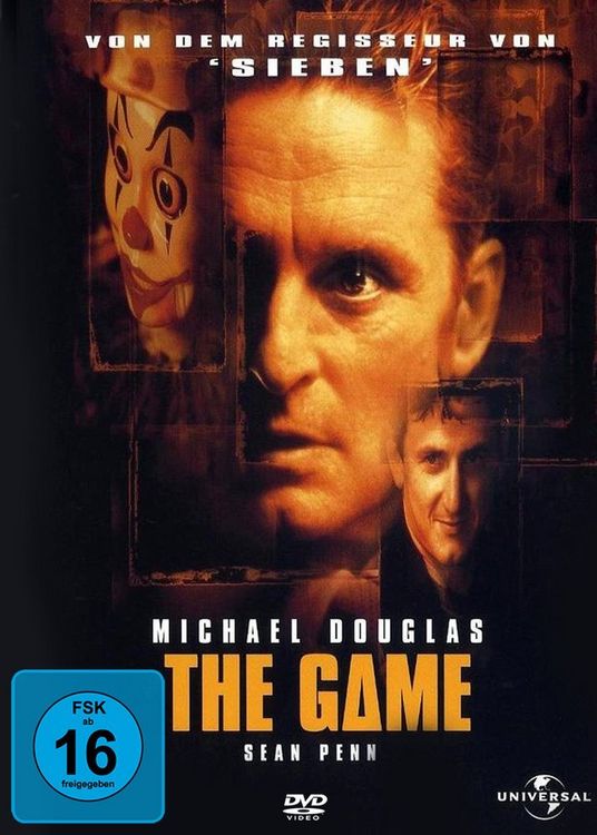 The Game (1997) David Fincher/Michael Douglas/Sean Penn/DVD (Gebraucht ...