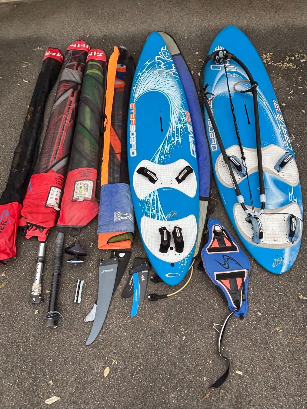 Windsurf Set Starboard Carve (Gebraucht) in baden für CHF 350 – nur ...