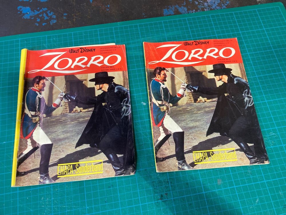 Diverse alte Taschenbücher 1960 ( Zorro / Disney / Comic)45 | Kaufen ...