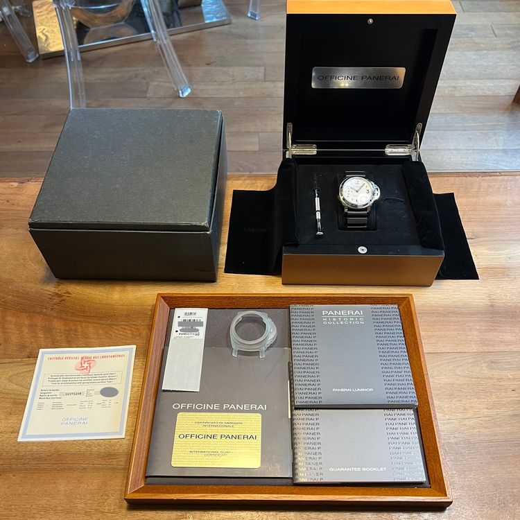Panerai Luminor Marina Manual-Winding Full Set PAM00113 (Gebraucht) in ...