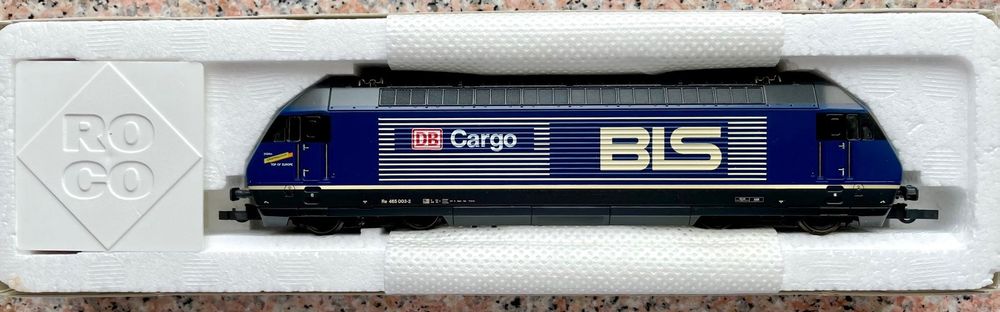 Roco 63508 - BLS Re 465 "DB Cargo" - OVP (Neu (gemäss Beschreibung)) in ...