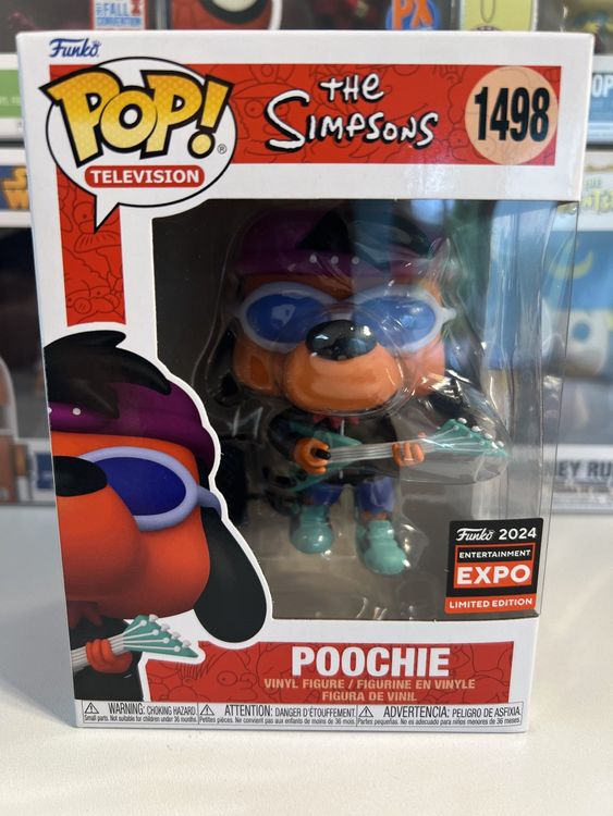 Funko POP! Television Les Simpsons Poochie Edition Limitée (Neu und ...