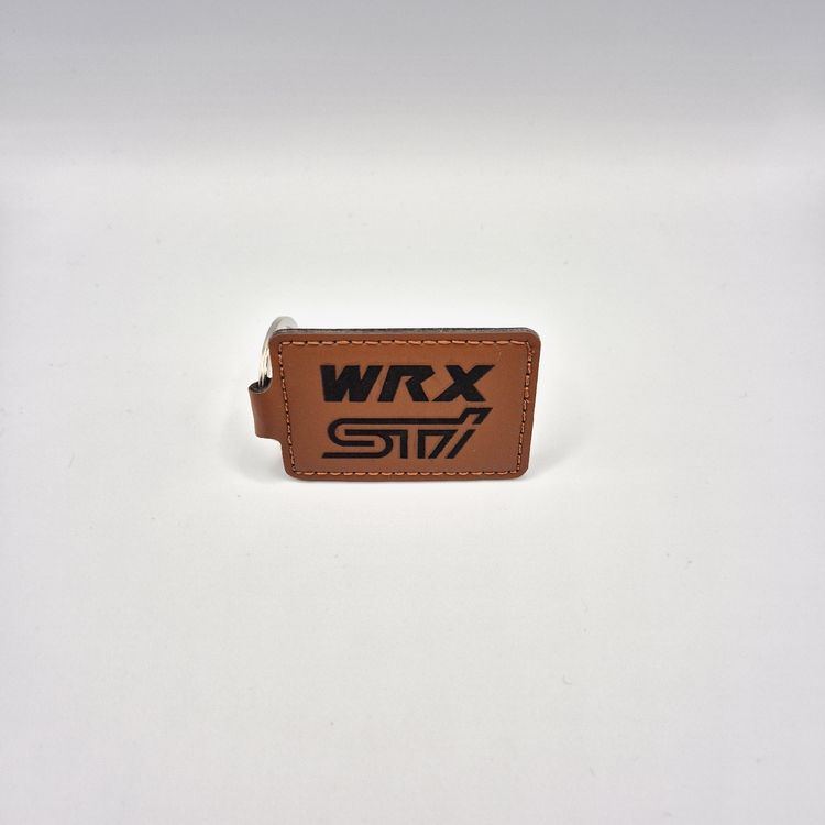 WRX STI Schlüsselanhänger aus Kunstleder mit Lasergravur 🔥 (Neu (gemäss ...