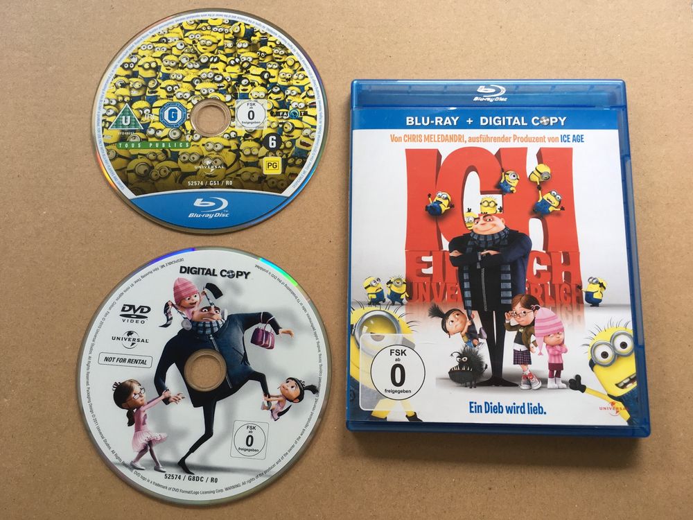 Ich Einfach Unverbesserlich [Blu-ray] (Gebraucht) in St.Gallen für CHF 2.9 – mit Lieferung auf ...
