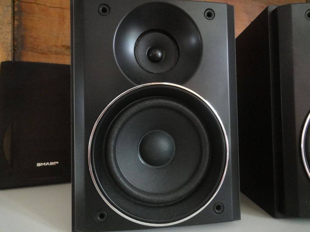 2 Lautsprecher Boxen Sharp CP-DH350NH | Kaufen auf Ricardo