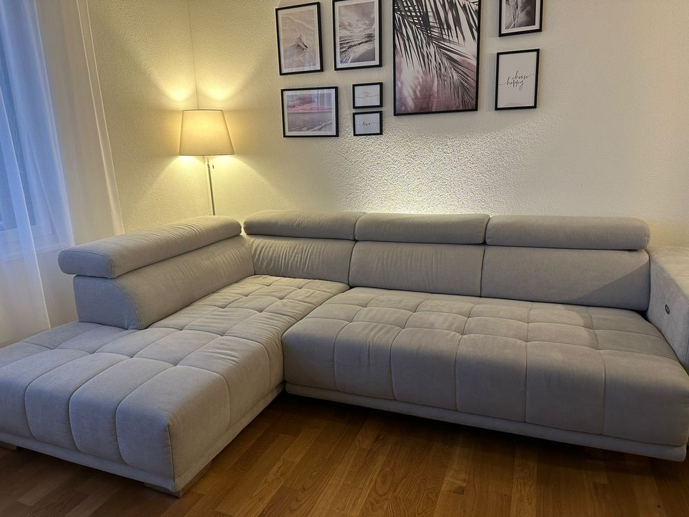 Ecksofa Xora grau mit Motor (Gebraucht) in Mettmenstetten für CHF 500 ...